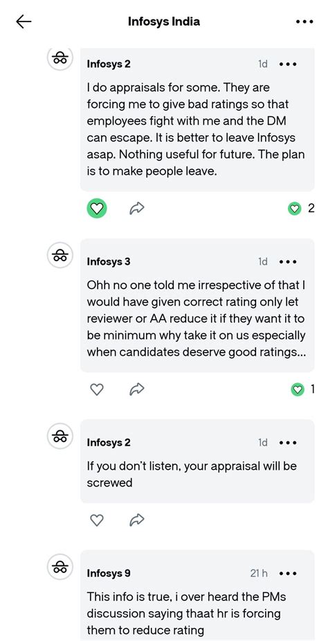 Infosys Is Deliberately Forcing Managers To Give Low Ratings To Employees So That Hikes Can Be