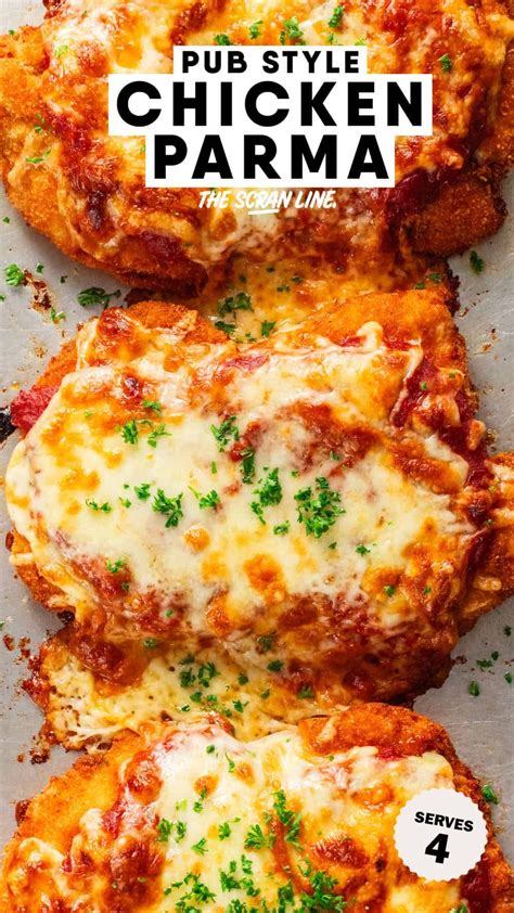 Pub Style Crispy Chicken Parmigiana Recipe