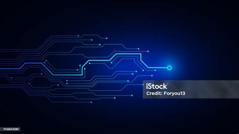 하이테크 디지털을 이용한 기술 배경 Cpu에 대한 스톡 벡터 아트 및 기타 이미지 Cpu 가상현실 개념 Istock