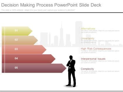 Decision Making Quadrant PowerPoint Presentation And Slides SlideTeam