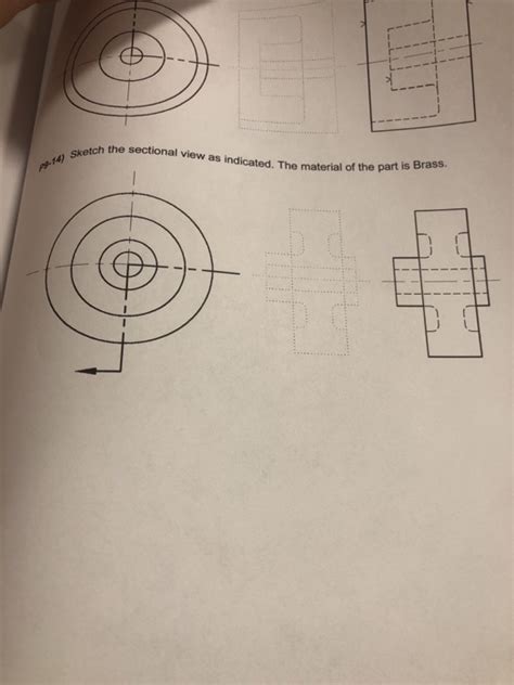Solved Chapter Sectioning Creating Section View Problems Chegg