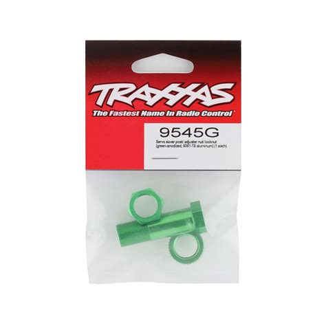 Traxxas Sledge Aluminum Servo Saver Post Assembly Green 9545g