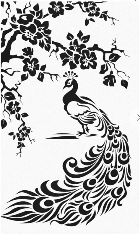 Cnc Plasma Peacock Partition Svgdxf Design Makerbhawan