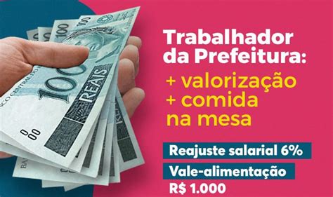 Funcionalismo Público Prefeitura Anuncia Reajuste De Salário E Aumento