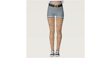Hairy Legs Leggings Zazzle