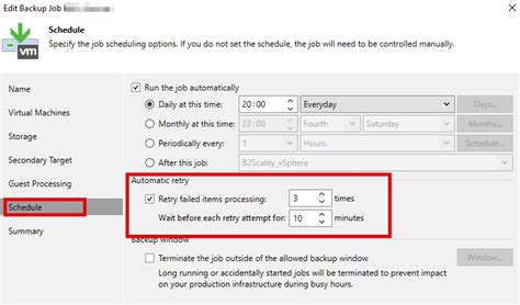 How Can I Configure Backup Job Retries In Veeam Backup And Replication Veeam Community Resource Hub