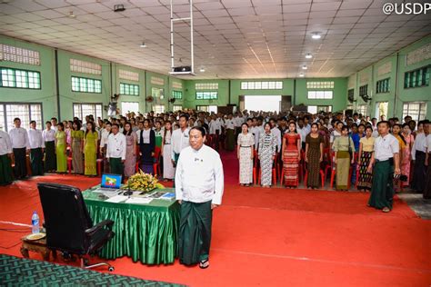 ပြည်ထောင်စုကြံ့ခိုင်ရေးနှင့်ဖွံ့ဖြိုးရေးပါတီ ဥက္ကဋ္ဌ ဦးခင်ရီ ပဲခူးတိုင