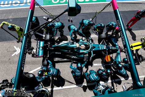 Sebastian Vettel Aston Martin AMR21 Makes A Pit Stop RaceFans