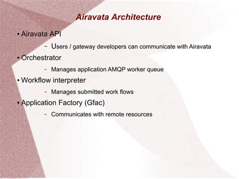 Apache Airavata PPT