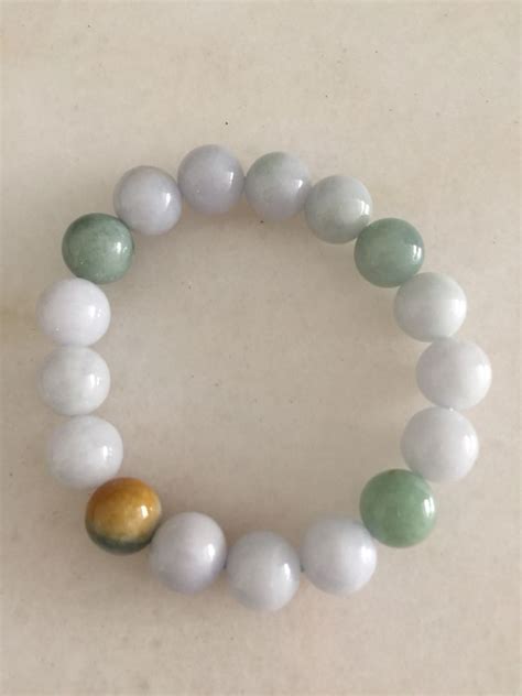 Jade Bracelet Grade A Luxury Accessories On Carousell