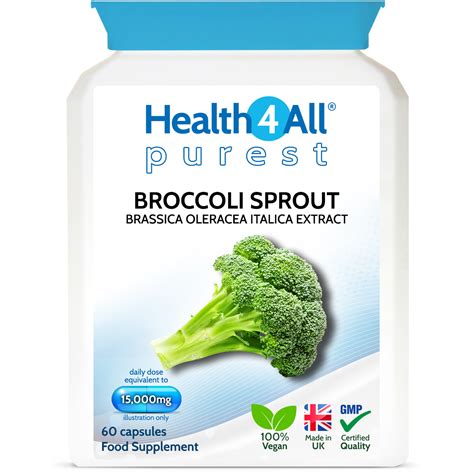 Broccoli Sprout 15 000mg Capsules Health4all