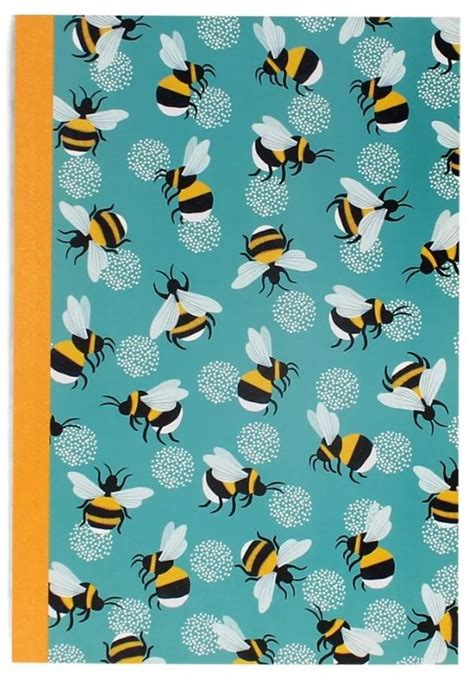 30450 Bumblebee Notebook A5 21cm 68705 Ranges Notebooks And Stationery Rosefields