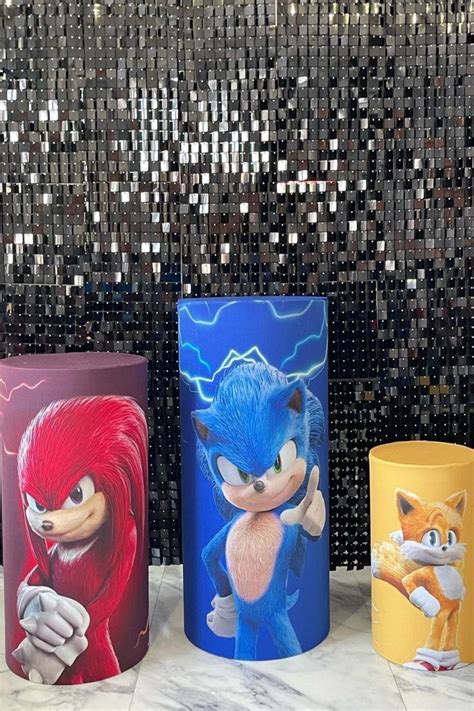 Lofaris Sonic Theme Backdrop Sonic Birthday Parties Sonic Backdrop Ideas Arcade Birthday Parties