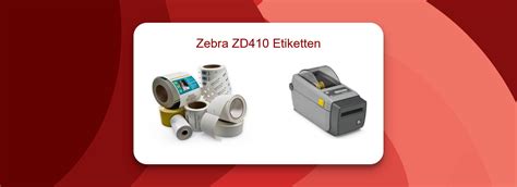 Effizienzsteigerung Mit Zebra Zd410 Etiketten