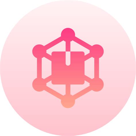 Distribution Basic Gradient Circular Icon