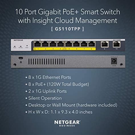 Netgear GS110TPP 100NAS Download Instruction Manual Pdf