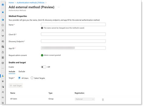 Microsoft Conditional Access External Authentication Method Eam