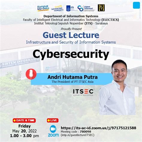 Guest Lecture Cybersecurity Departemen Sistem Informasi