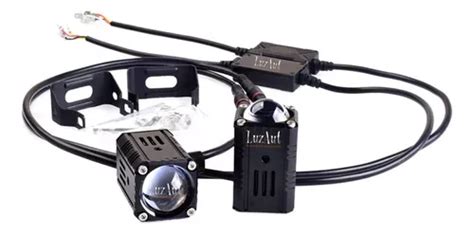 Mini Lupas Led Auxiliares Alta Y Baja Universales Luzaut Envío Gratis