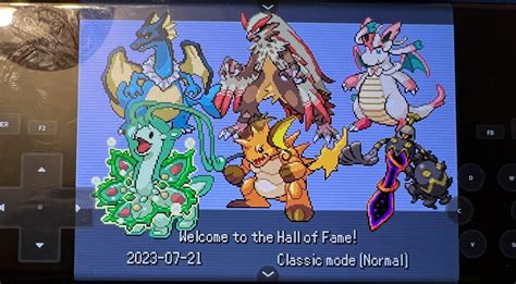 My First Hall Of Fame Rpokemoninfinitefusion