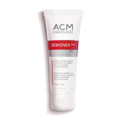 ACM Sébionex Trio Korjaava voide rasvaiselle akneiholle 40 ml apo24 fi
