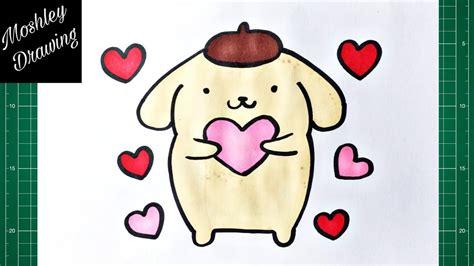 How To Draw Pompompurin Sanrio Youtube