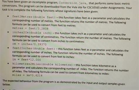 solved you have been given an incomplete program