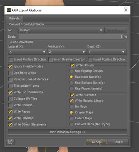 Reduce Daz Studio Avatar File Size How Can We Help You