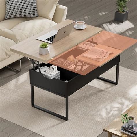 Mesa De Centro Elevable Y Extensible