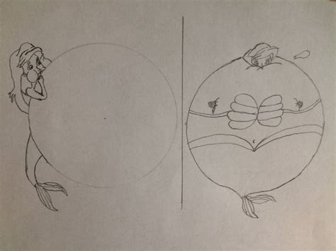 Ariel Blowback Inflation By Puffedcheekedblower On Deviantart