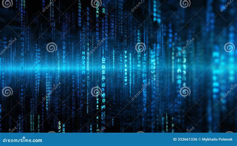 Scientific Technology Data Binary Code Network Conveying Connectivity