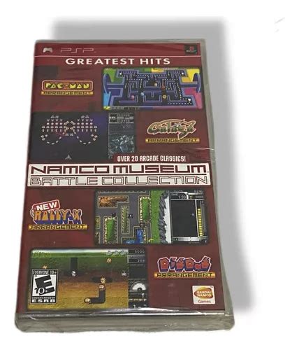 Namco Museum Battle Collection Psp Lacrado Envio Ja Parcelamento Sem