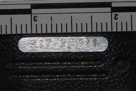 Serial Number Restoration Sacramento County District Attorneys Office