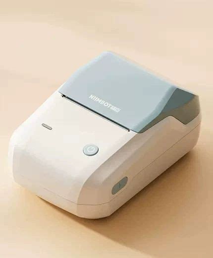 Niimbot Принтер для наклеек этикеток термо B1 голубой купить на Ozon по низкой цене 1857892465