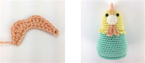 Háčkování Háčkovaná Velikonoční Slepička Návod