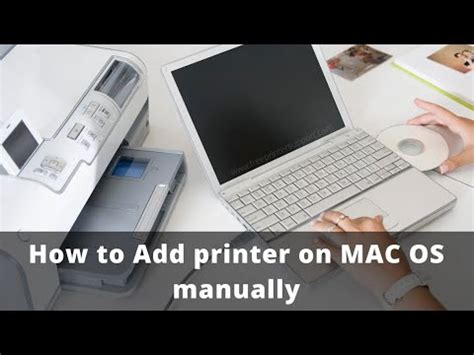 How To Install Add Printer On MAC Manually YouTube