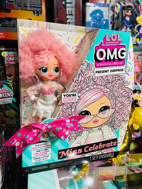 Lol Surprise Present Surprise Miss Celebrate Omg Doll Hobbies And Toys