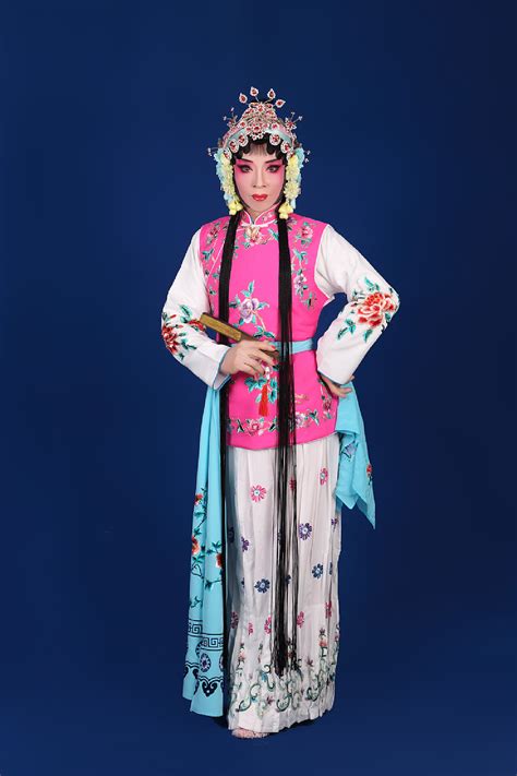我的京剧照 卖水丫鬟梅英 戏曲人物旦角花旦45我是我我又非我 站酷zcool
