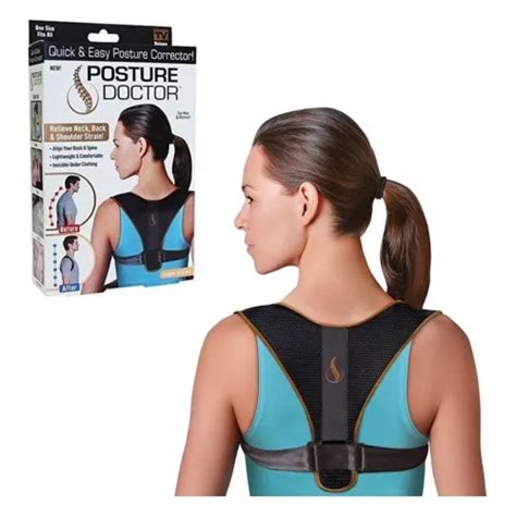 Corrector Postura Espalda Faja Unisex Regulable Postural MercadoLibre