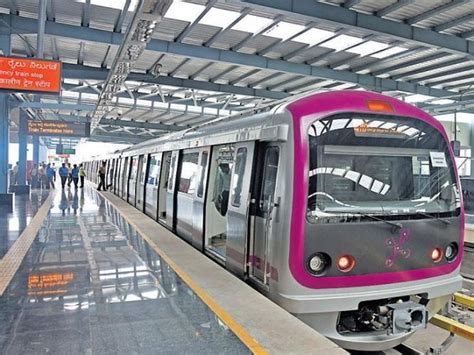 Pm Modi Inaugurates Two Stretches Of Bengaluru Metro