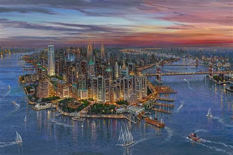 New York City By Robert Finale CV Art And Frame