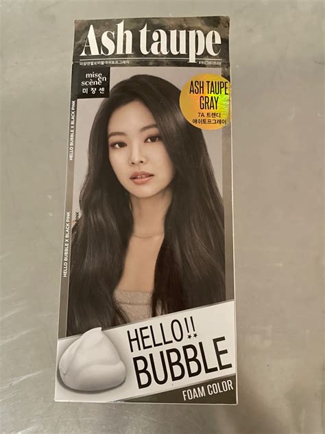 Mise En Scene Hello Bubble X Black Pink Ash Taupe 7a Hair Dye Beauty And Personal Care Hair On