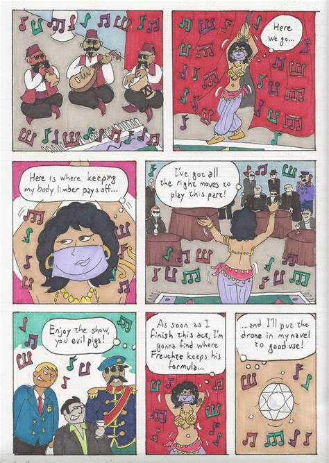 Agent Raven And The Diamond Drone Page 4 By Emperornortonii On Deviantart