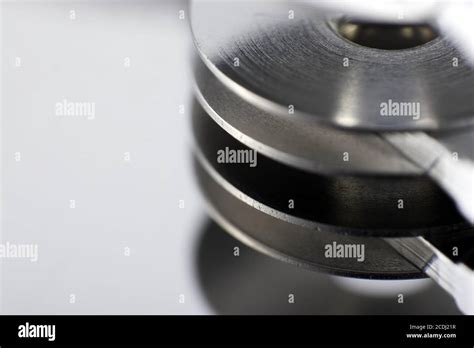 Read Write Head Of A Hard Disk Stock Photo Alamy