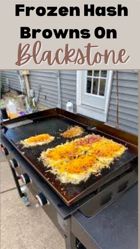 Crispy Hashbrowns Recipe For Blackstone Griddle