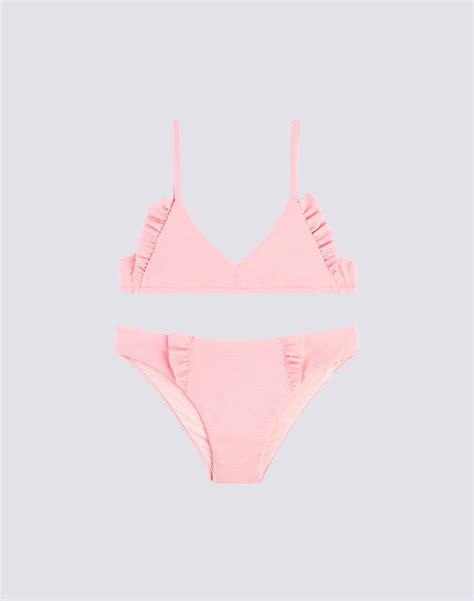 Sundek Mini Lee Bikini Con Rouches G483knpk100 80700 Sundek