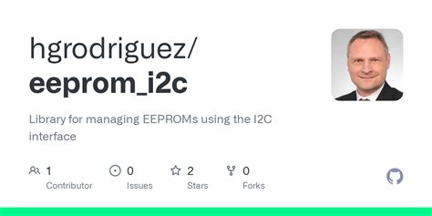 Github Hgrodriguez Eeprom I C Library For Managing Eeproms Using The I C Interface