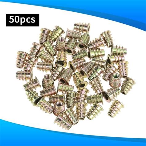 Crou hexagonal de tête d entranement Pcs M mm Filetage d écrou hexagonale en alliage de