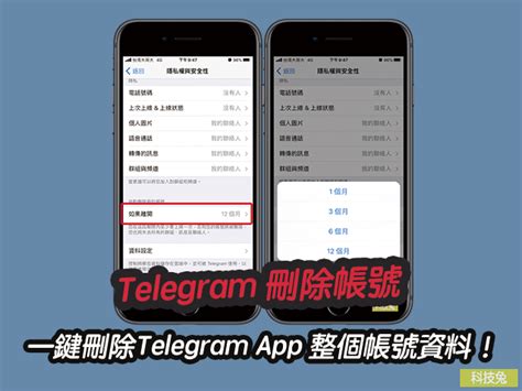 Telegram 刪除帳號：關閉並刪除 Tg App 整個帳號資料！ 科技兔