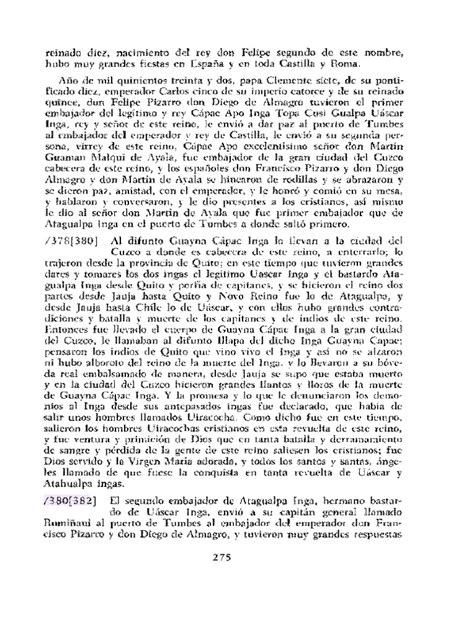 Guamán Poma De Ayala Nueva Corónica Y Buen Gobierno Pdf